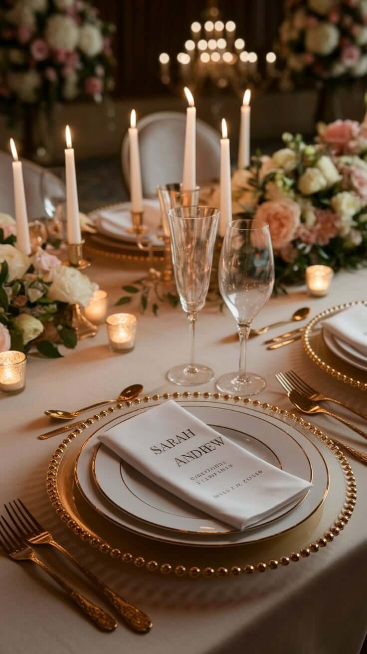 16 Ideas for a Beautiful Bride and Groom Table – Fairy Tale Wedding Day